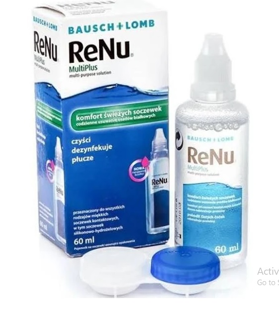 Renu Contact Lens Solution - Lens Box